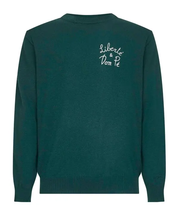 MC2 SAINT BARTH Ribbed Crewneck Sweater - Green