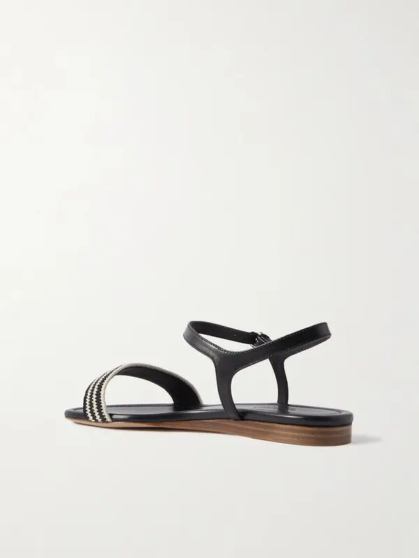 Gabriela Hearst Alexi Crocheted Sandals