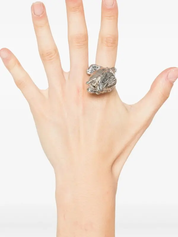 Marni Sculptural Ring - Gray