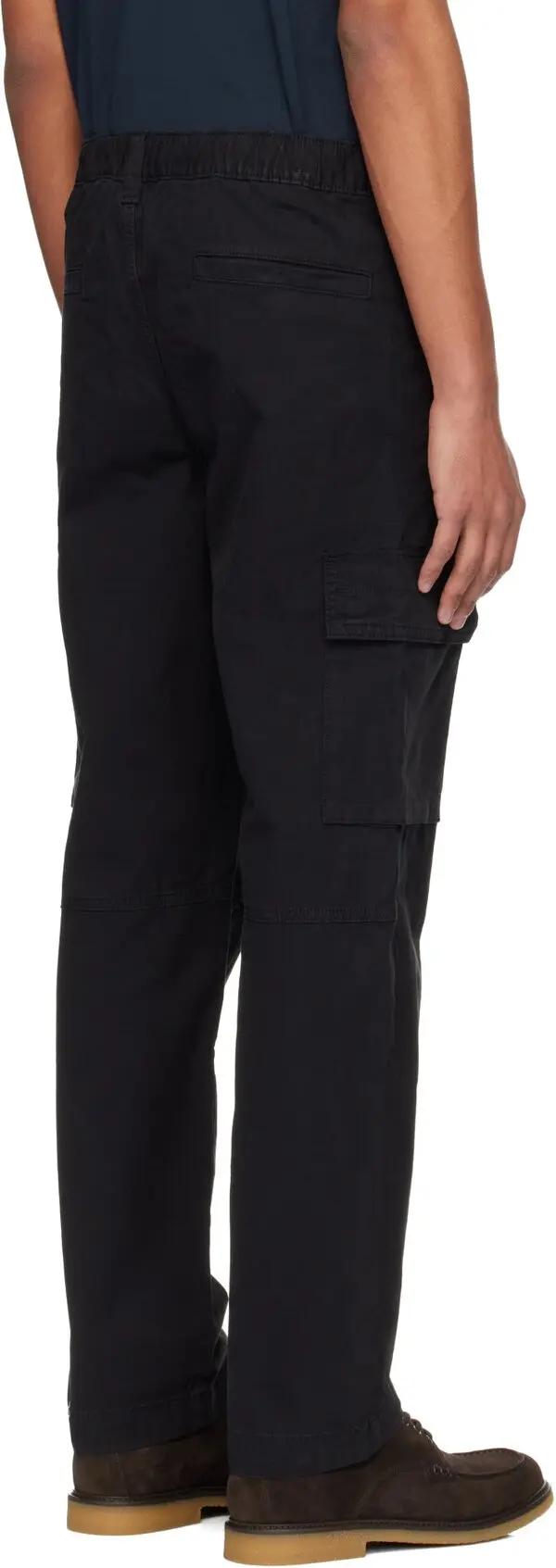 Hugo Boss Cargo Pants With Belt Loops And Flap Pockets