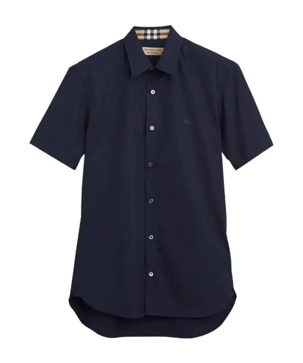 Burberry Equestrian Embroidered Shirt