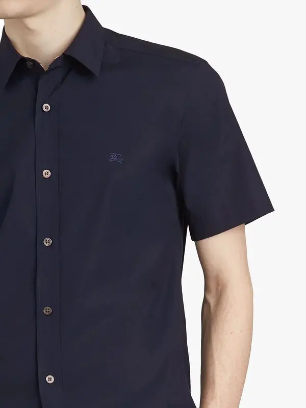 Burberry Equestrian Embroidered Shirt