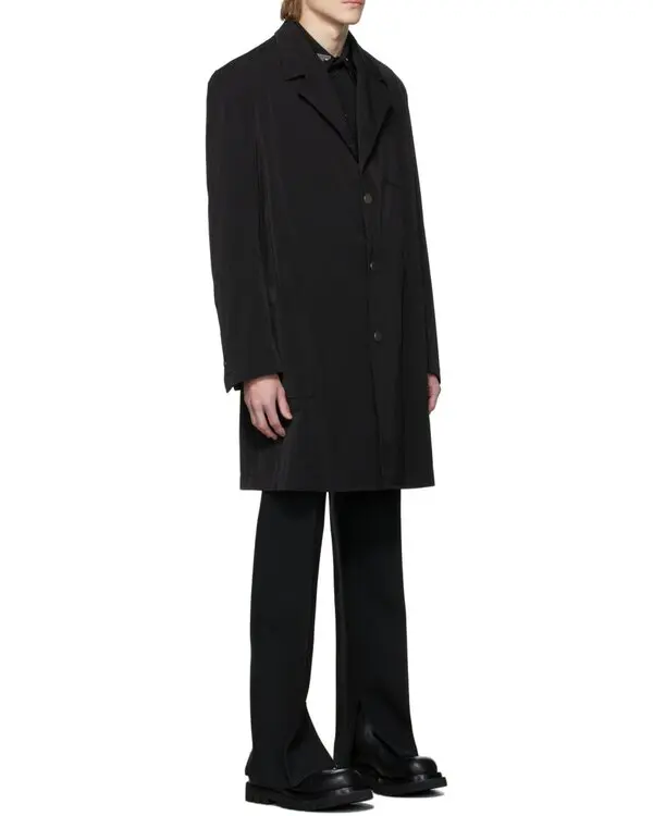 Bottega Veneta Wash Effect Elastic Nylon Coat