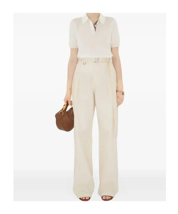Burberry Short Sleeve Knit Polo Shirt