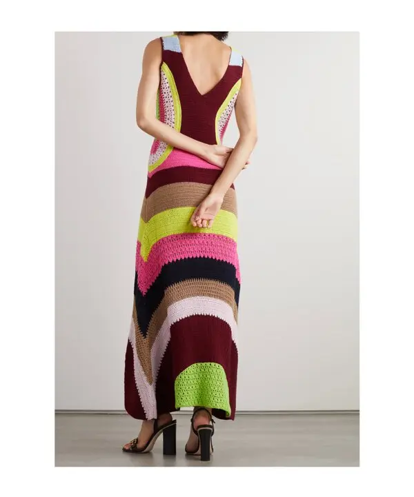 Gabriela Hearst Sleeveless V-neck Maxi Dress