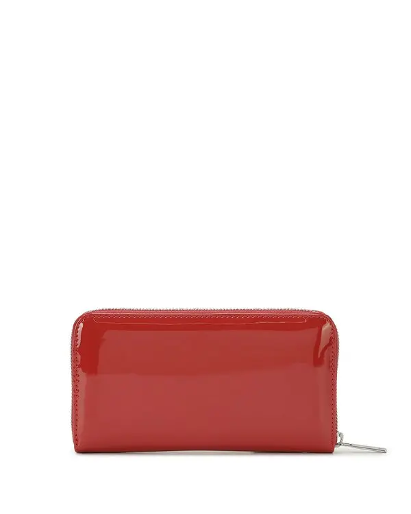 Emporio Armani Zipper Wallet - Red