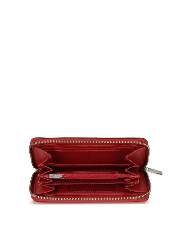 Emporio Armani Zipper Wallet - Red