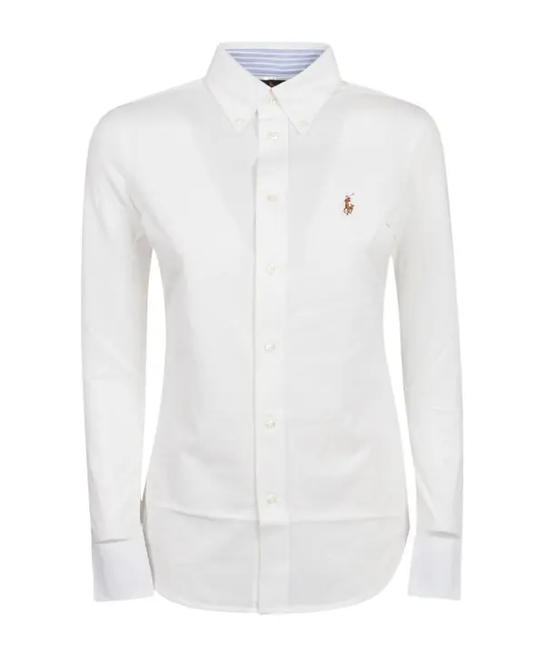 Polo Ralph Lauren Logo Embroidered Button Down Shirt