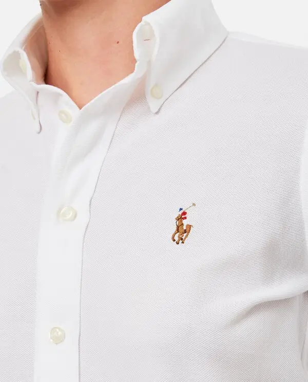 Polo Ralph Lauren Logo Embroidered Button Down Shirt