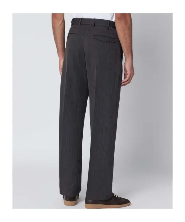 PT TORINO Pinstripe Wool Trousers