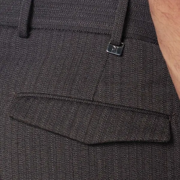 PT TORINO Pinstripe Wool Trousers