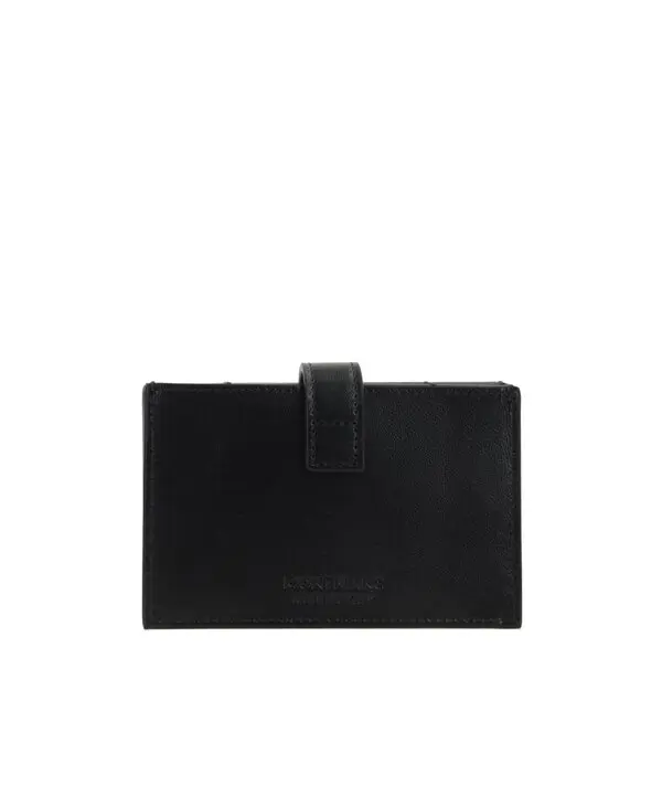 Montblanc Logo Plaque Card Holder - Black