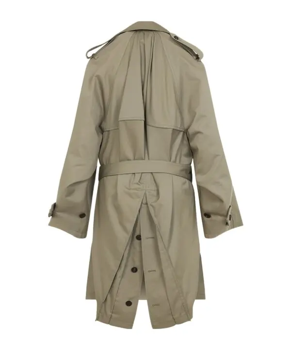 Balenciaga Double-breasted Belted Coat