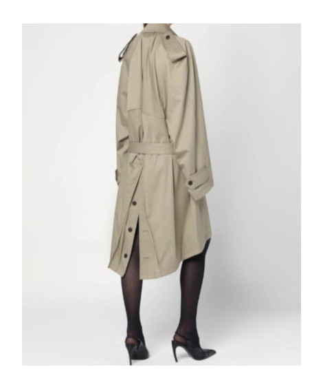 Balenciaga Double-breasted Belted Coat