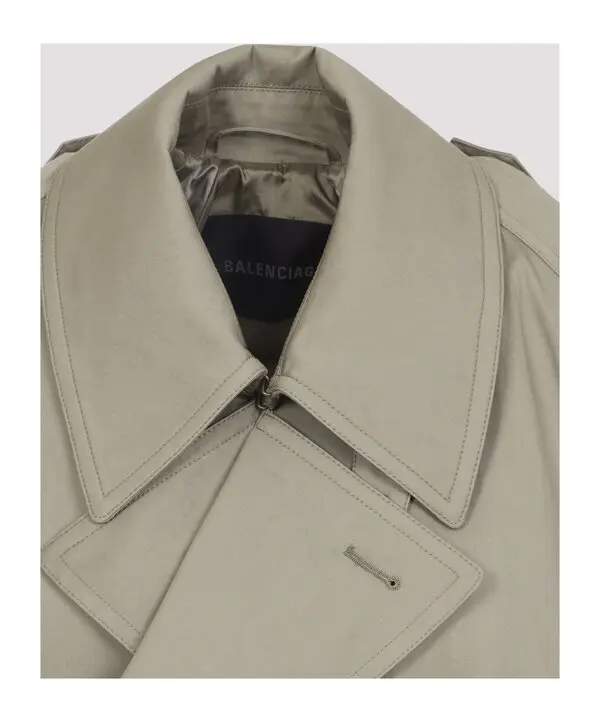 Balenciaga Double-breasted Belted Coat