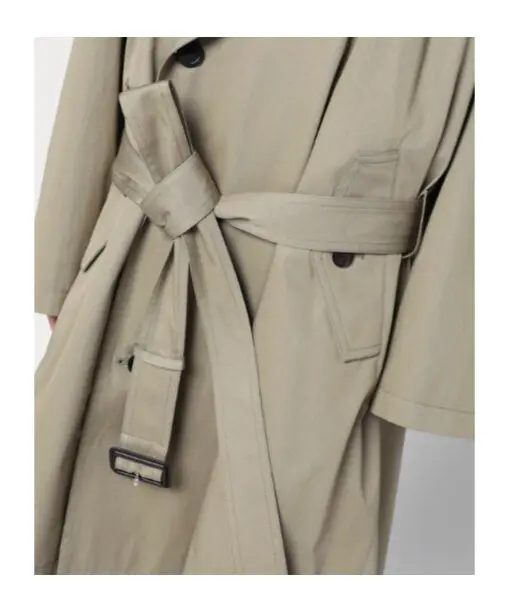 Balenciaga Double-breasted Belted Coat