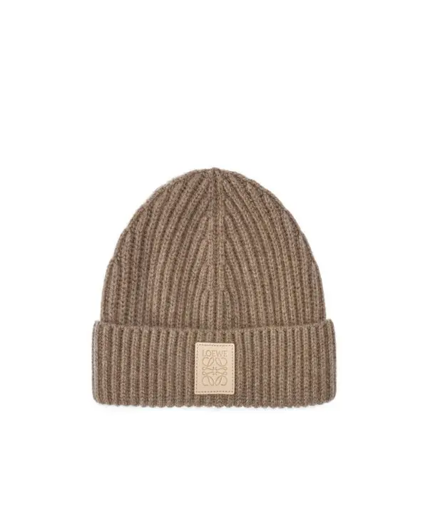 Loewe Cashmere Beanie - Beige