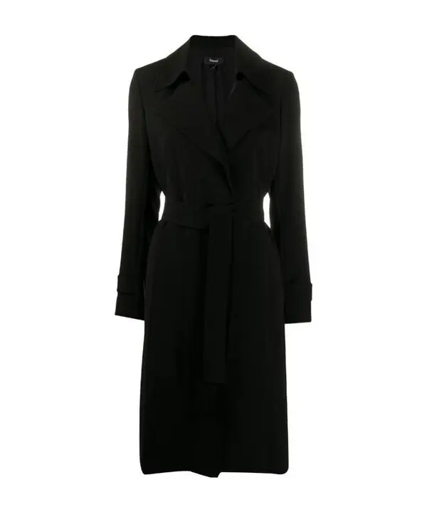 Theory Oaklane Trench Belted Coat