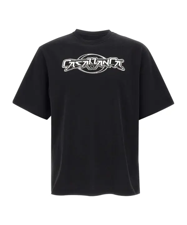 Casablanca Logo Short-sleeved T-shirt