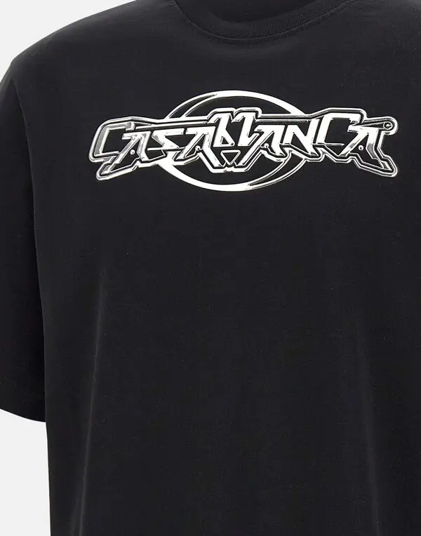 Casablanca Logo Short-sleeved T-shirt