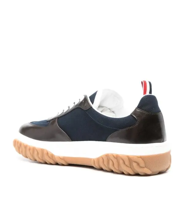 Thom Browne Panelled Lace-up Sneakers - Multicolor