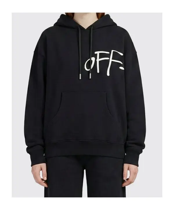 Off-White Shared Over Logo" Hoodie