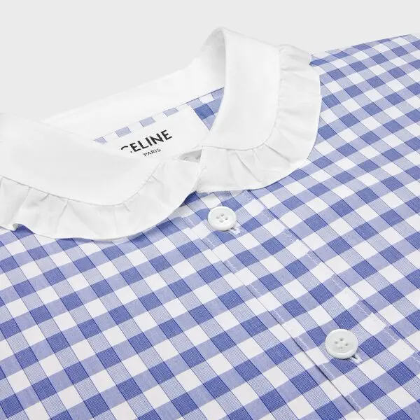 Celine Vichy Cotton Shirt