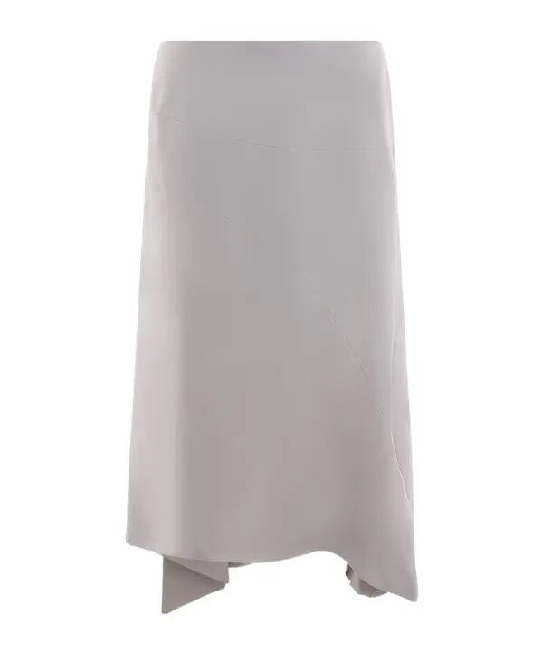 Victoria Beckham Spiral Seam Asymmetrical Skirt