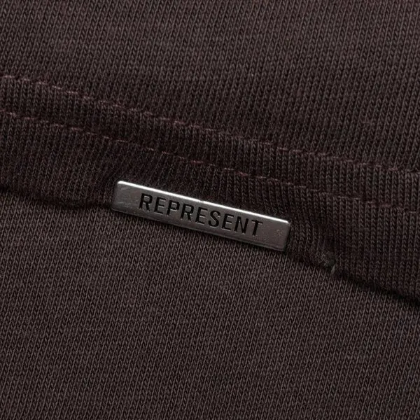 REPRESENT Legacy Crest Crewneck T-shirt - Black