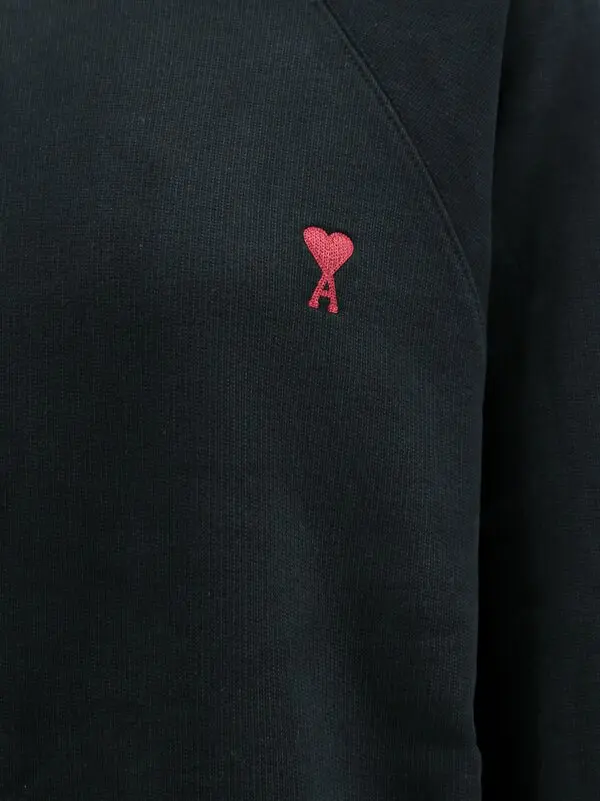 AMI Paris De Coeur Crewneck Sweatshirt