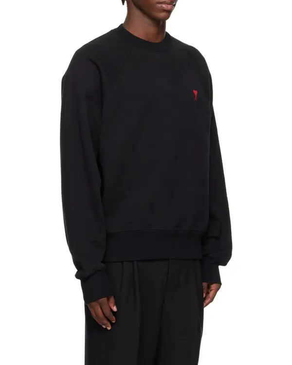 AMI Paris De Coeur Crewneck Sweatshirt
