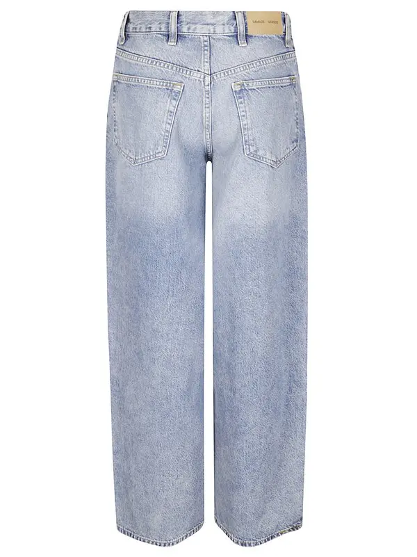 SAMSOE SAMSOE Wide-leg Multi-pocket Jeans