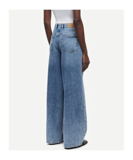 SAMSOE SAMSOE Wide-leg Multi-pocket Jeans