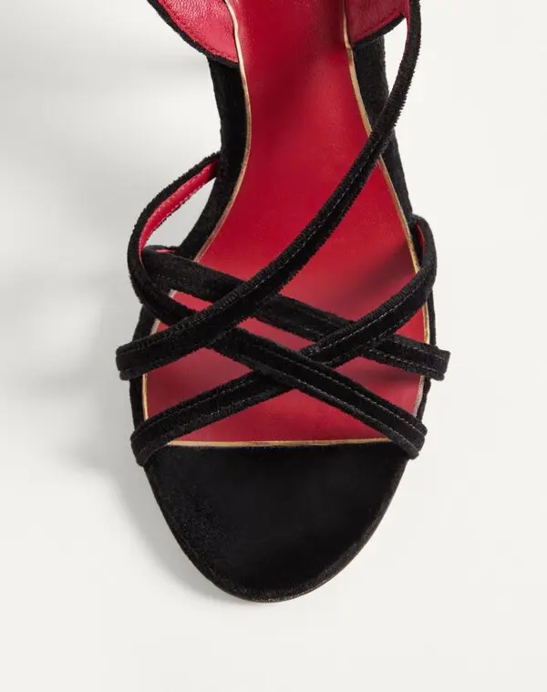 Valentino Garavani Vlogo Signature Open Toe Sandals