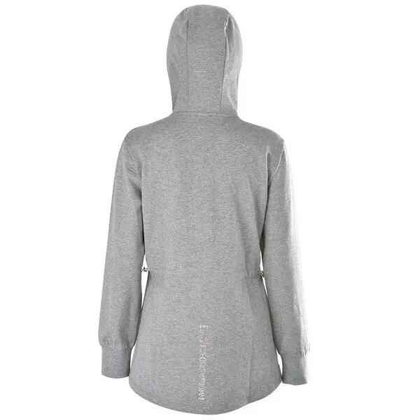 EA7 Letter Print Zip-up Hooded Jacket
