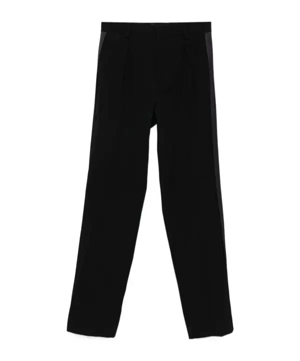 Casablanca Pleated Side-stripe Trousers