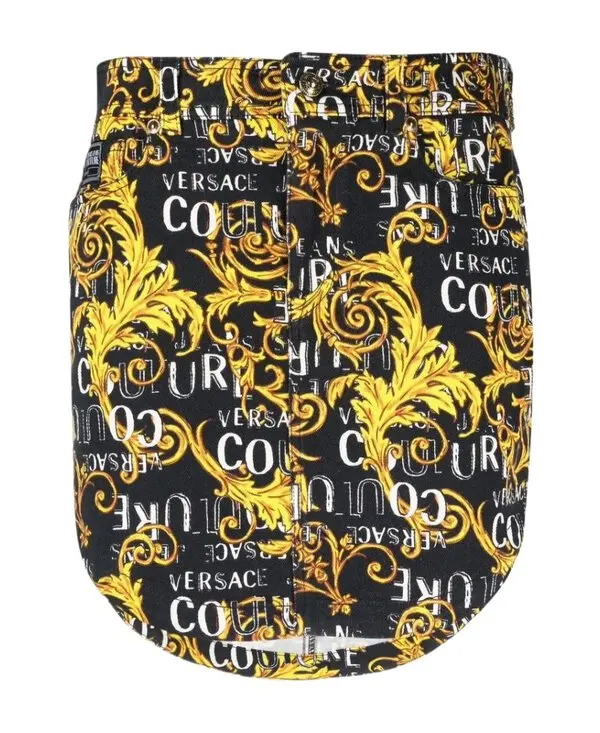 Versace Printed Mini Skirt
