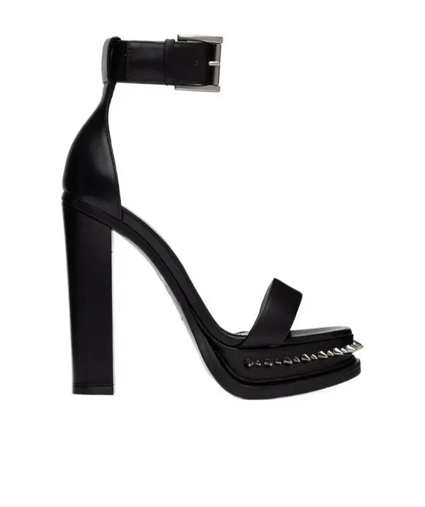 Alexander McQueen Spiked Sole High-heel Sandals