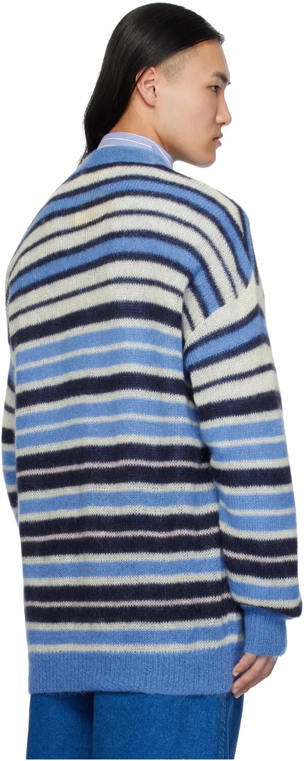 Marni Striped Knit Cardigan