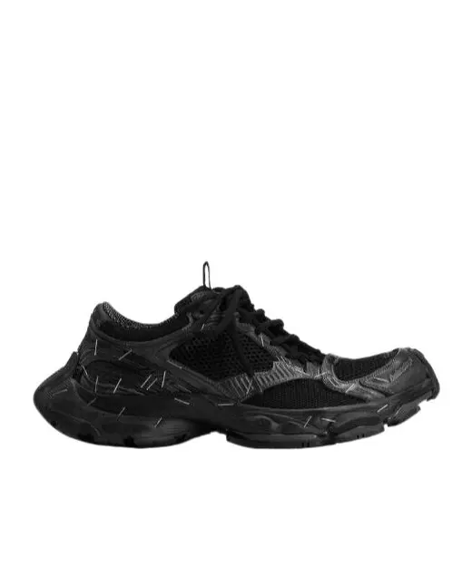 Balenciaga Lace-up Sneakers - Black