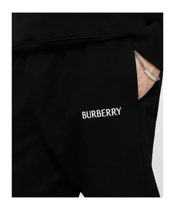 Burberry Logo Printed Jogging Pants