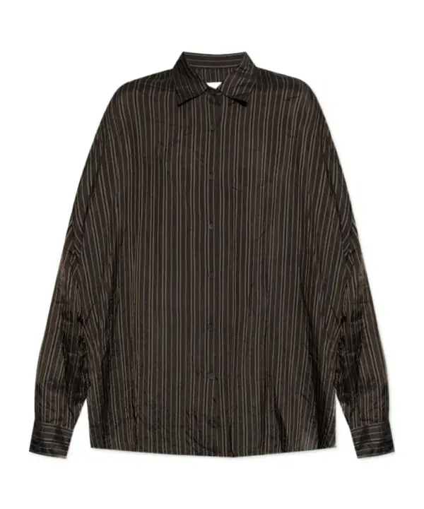 Dries Van Noten Striped Long Sleeve Shirt