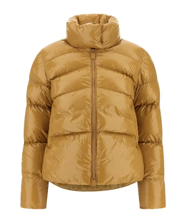 Pinko Mirco High-neck Puffer Jacket - Beige