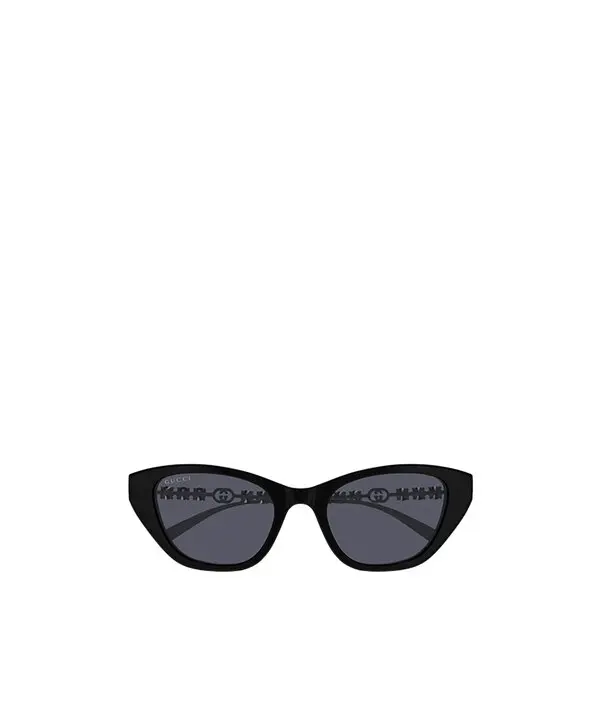 Gucci Embellished Cat-eye Sunglasses - Black