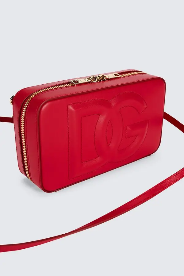 Dolce & Gabbana Logo-embossed Camera Bag