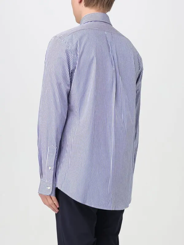 Polo Ralph Lauren Pony Embroidered Pinstriped Shirt - Blue