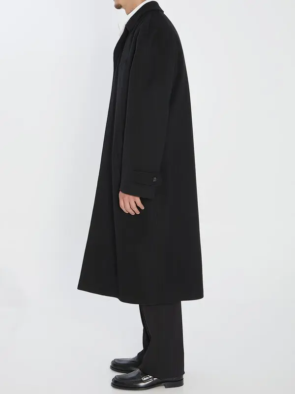 Celine Mac Coat In Wool Cloth