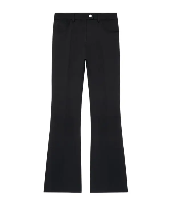 COURREGES Courrèges 70's Twill Bootcut Pants - Black