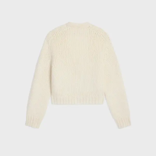 Celine Cardigan In Cashmere And Silk - Off White