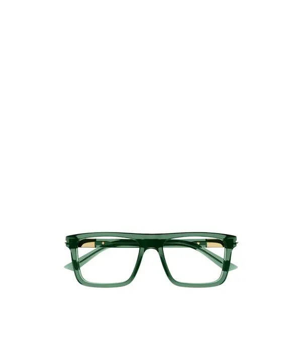 Gucci Square Frame Eyeglasses - Green